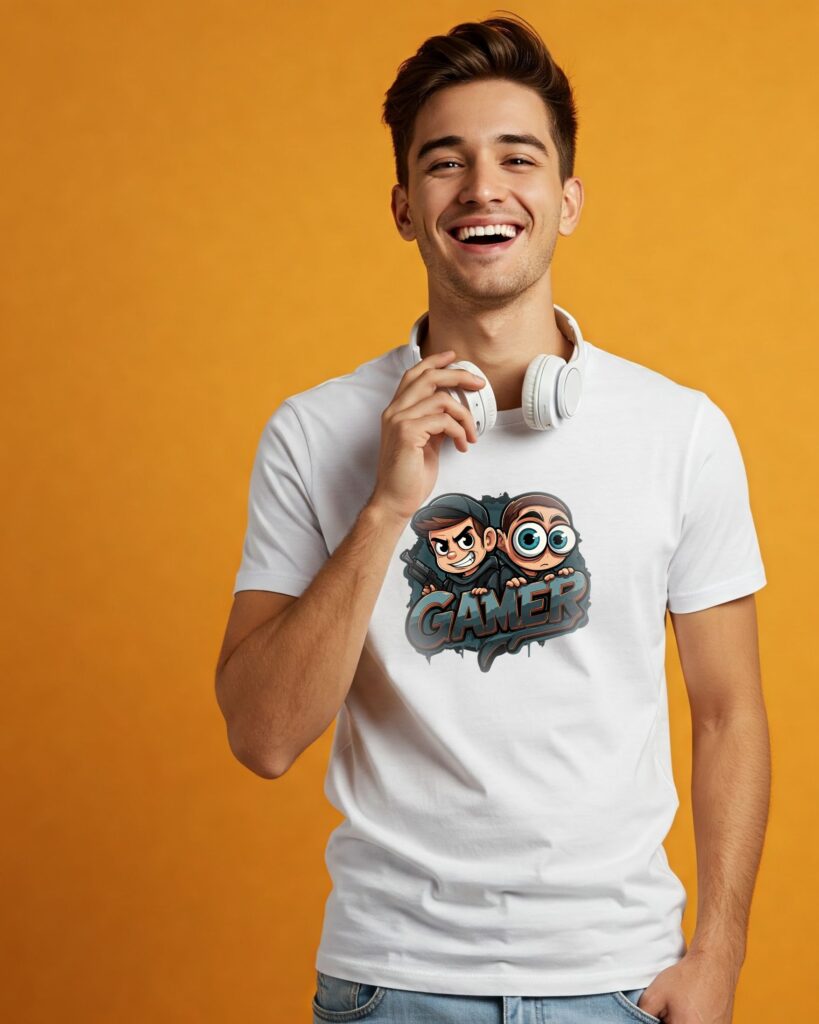 GAMER T-Shirt For Men | NustaFashion